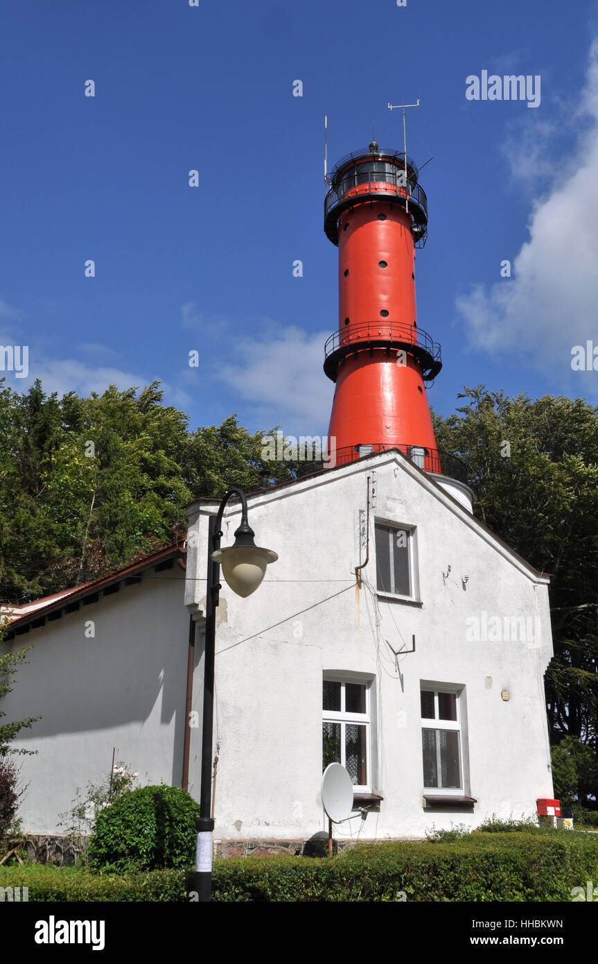 tower, navigation, poland, old, baltic, salt water, sea, ocean, water ...