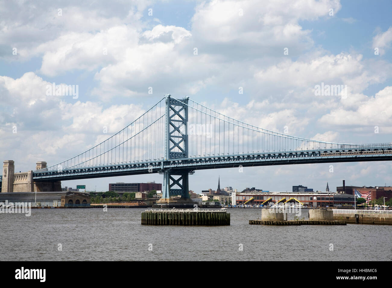 bridge, usa, america, blue, tree, trees, park, bridge, new, usa ...