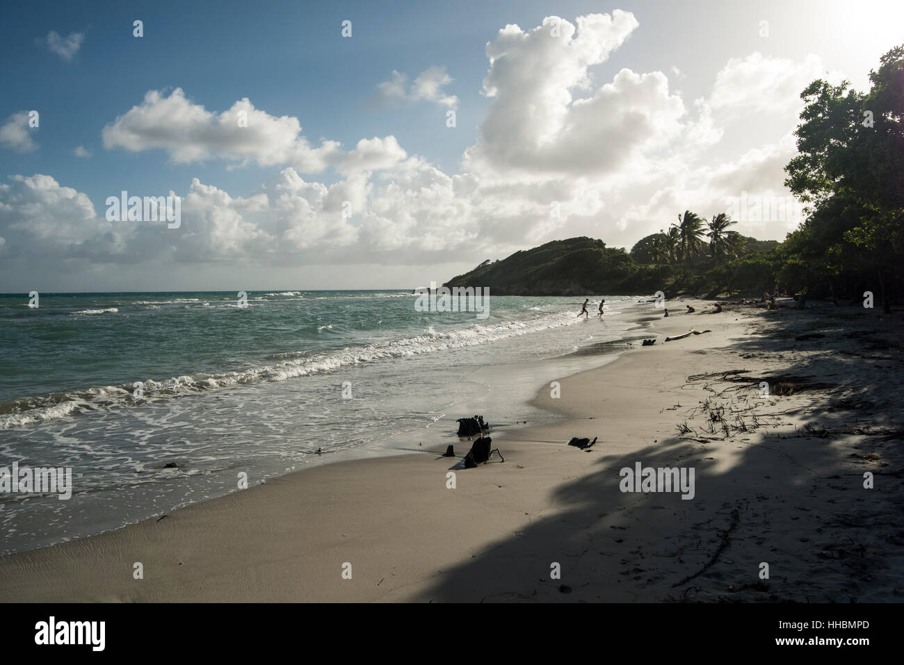 View of St. Felix beach Stock Photo - Alamy