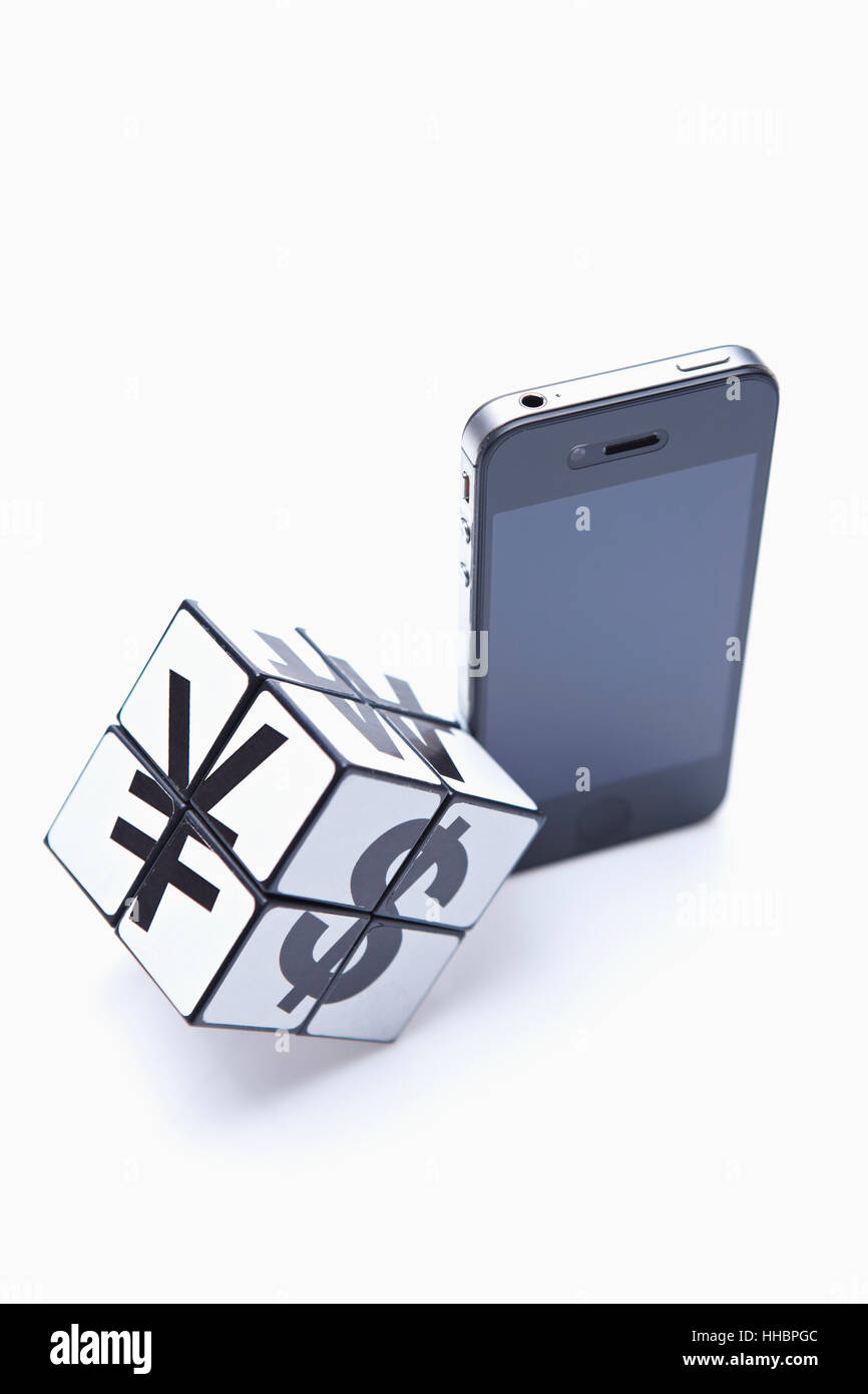 Mobile cube Cut Out Stock Images & Pictures - Alamy