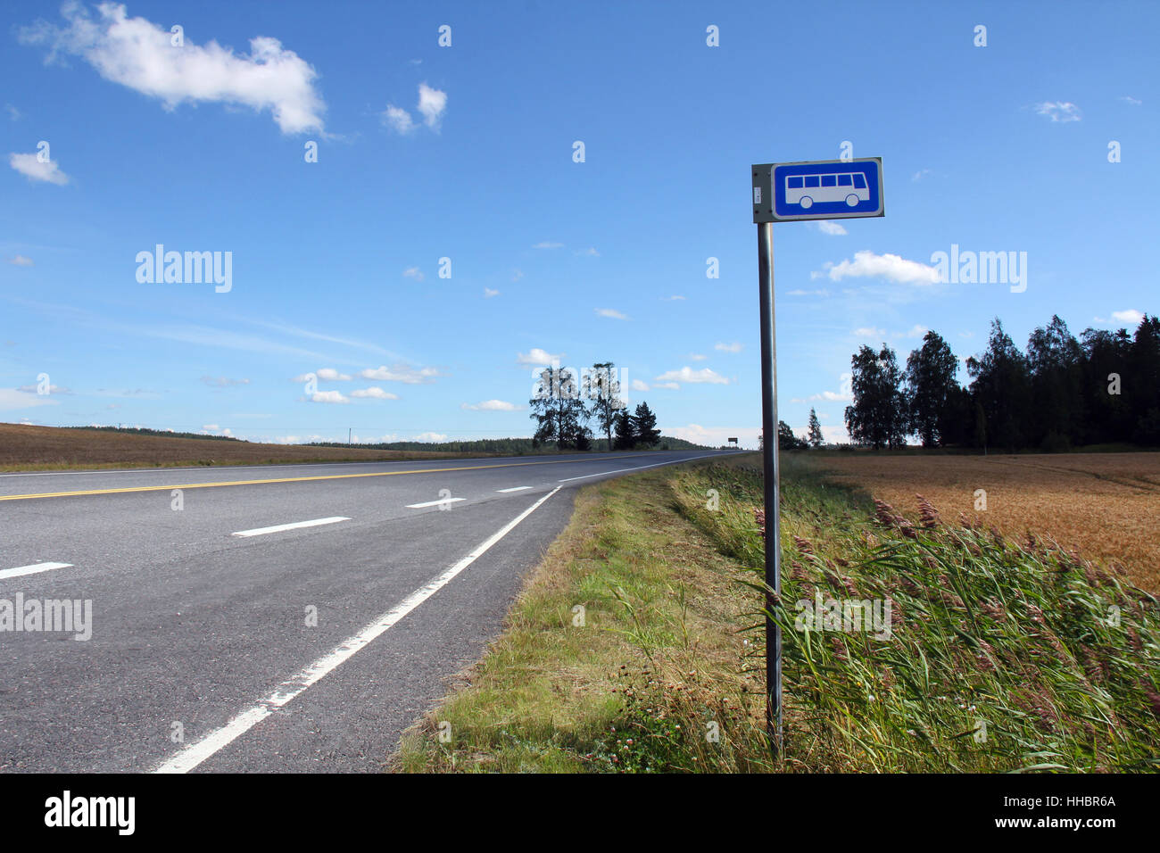 Finland motorway sign hi-res stock photography and images - Alamy