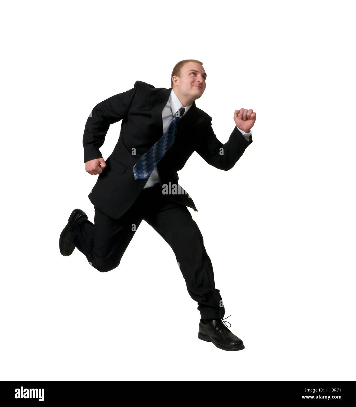 Sprinting businessman hi-res stock photography and images - Alamy