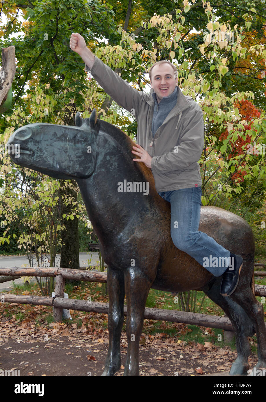blue, monument, ride, horse, statue, male, masculine, sculpture, europe ...