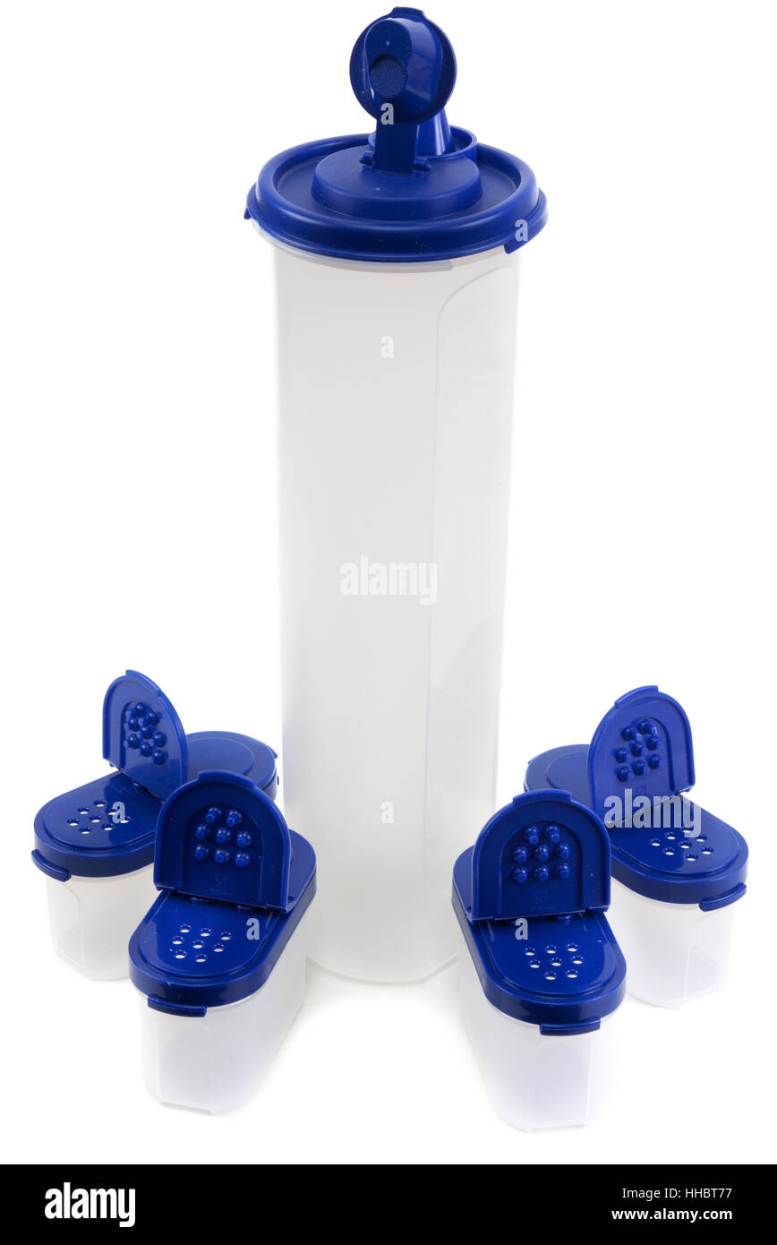 blue, salt, object, condiment, isolated, four, studio, bottle, taste ...