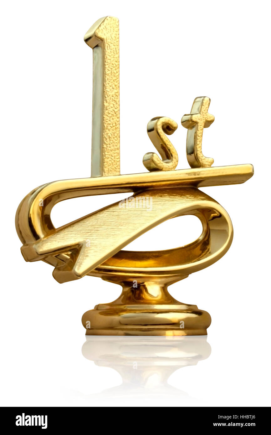 First place trophy hi-res stock photography and images - Alamy