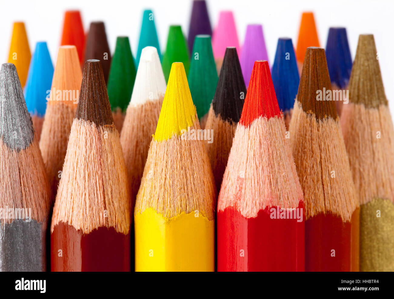 Graphite and colored pencils hi-res stock photography and images - Alamy
