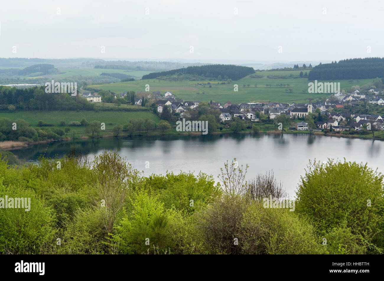 vulkan eifel scenery Stock Photo - Alamy