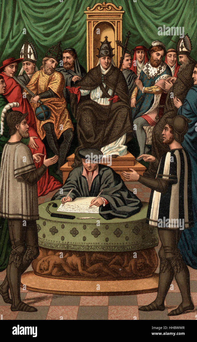 Middle ages illustration hi-res stock photography and images - Alamy