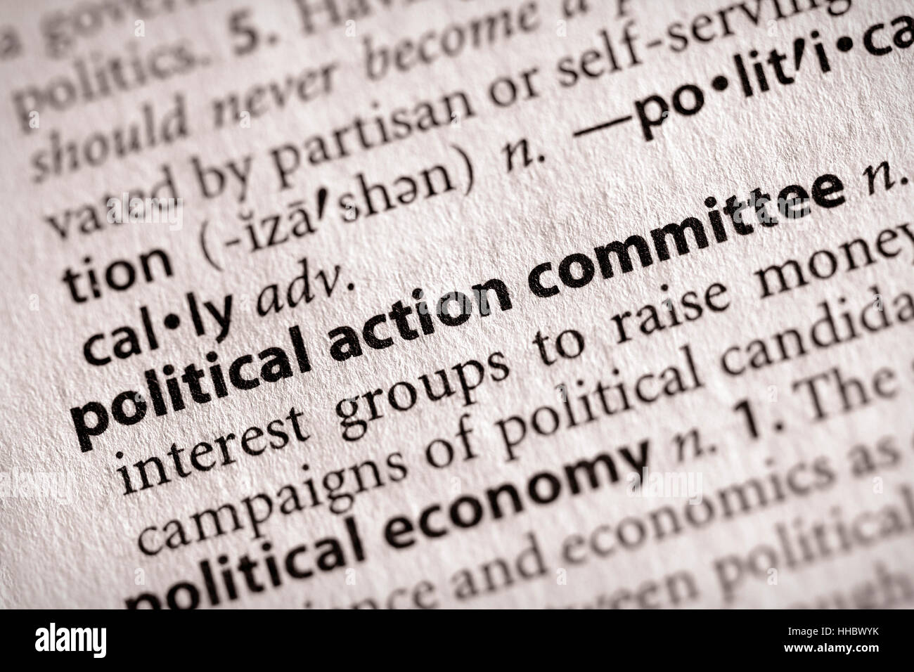 Political action committee hi-res stock photography and images - Alamy