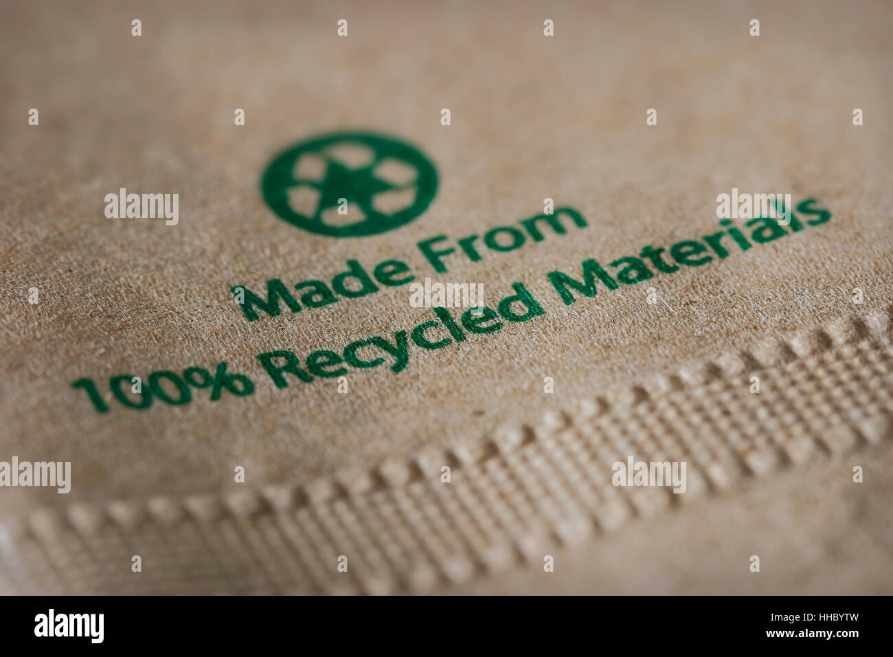 Recycled materials symbol hi-res stock photography and images - Alamy