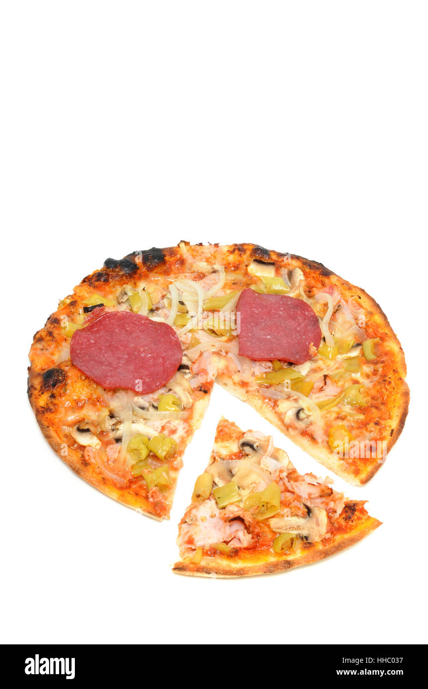 One Fourth Of A Pizza