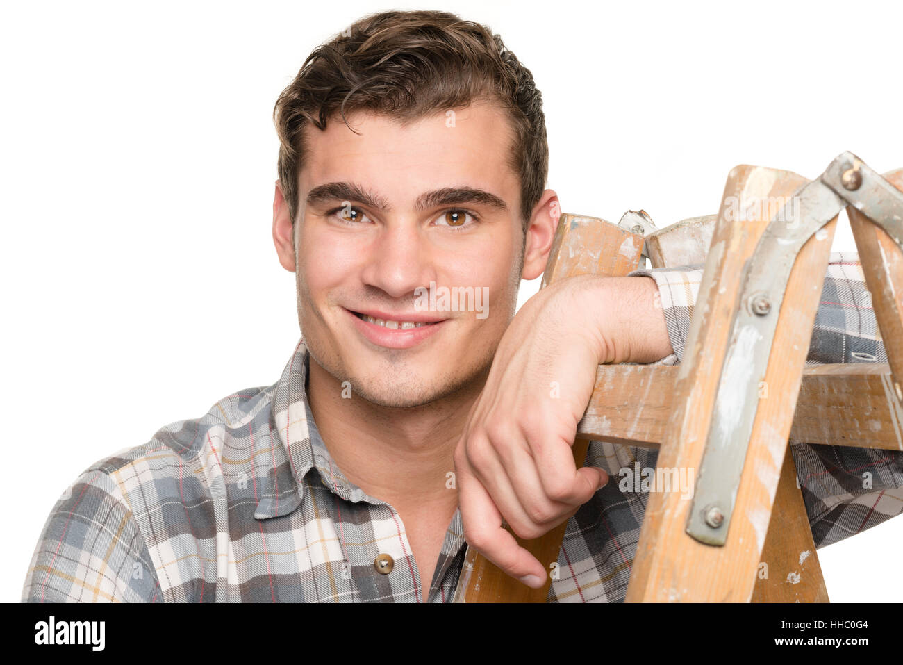 man with head Stock Photo - Alamy