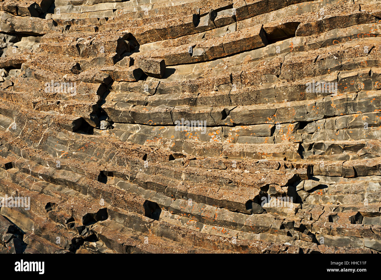 column, basalt, hexagon, hexagonal, backdrop, background, texture ...