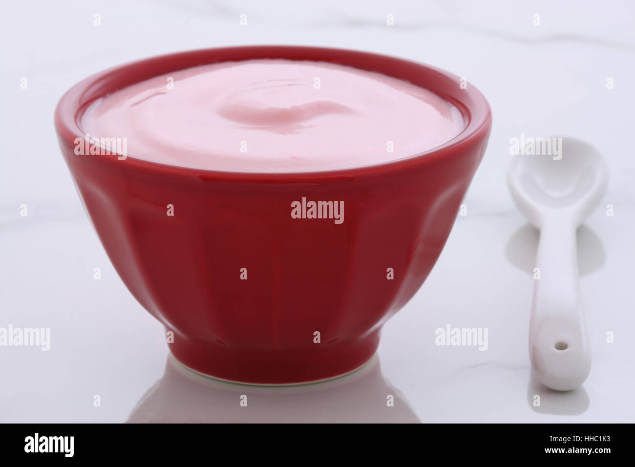 Artisan slow churned Greek strawberry yogurt, with lots of fruit and ...