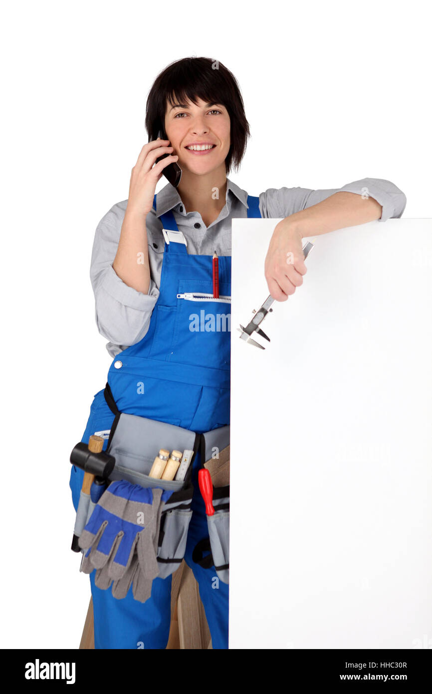 woman, telephone, phone, board, tool, tools, single, female, industry ...