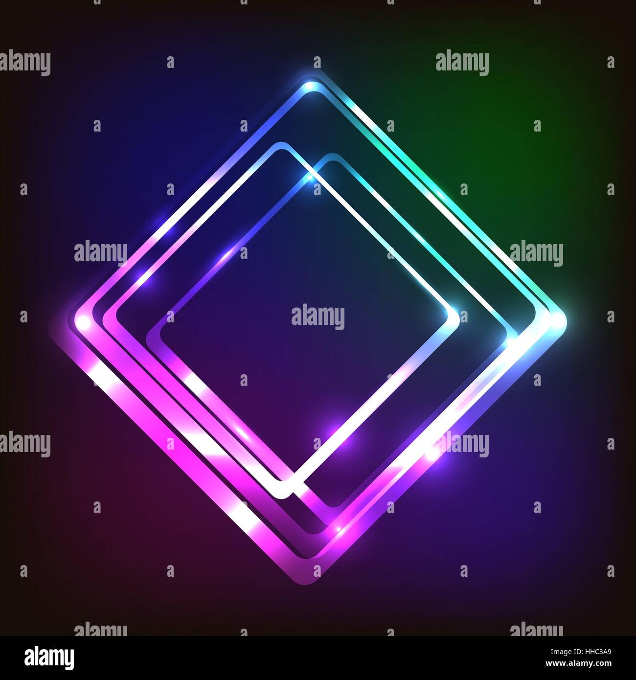 Abstract colorful background with rounded rectangle, stock vector Stock ...