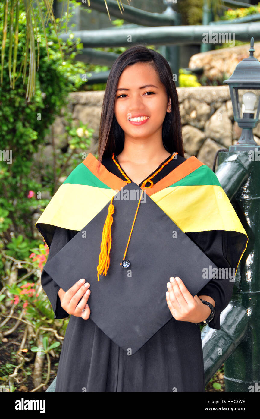 woman, portrait, human, human being, asian, philippines, toga, girl ...