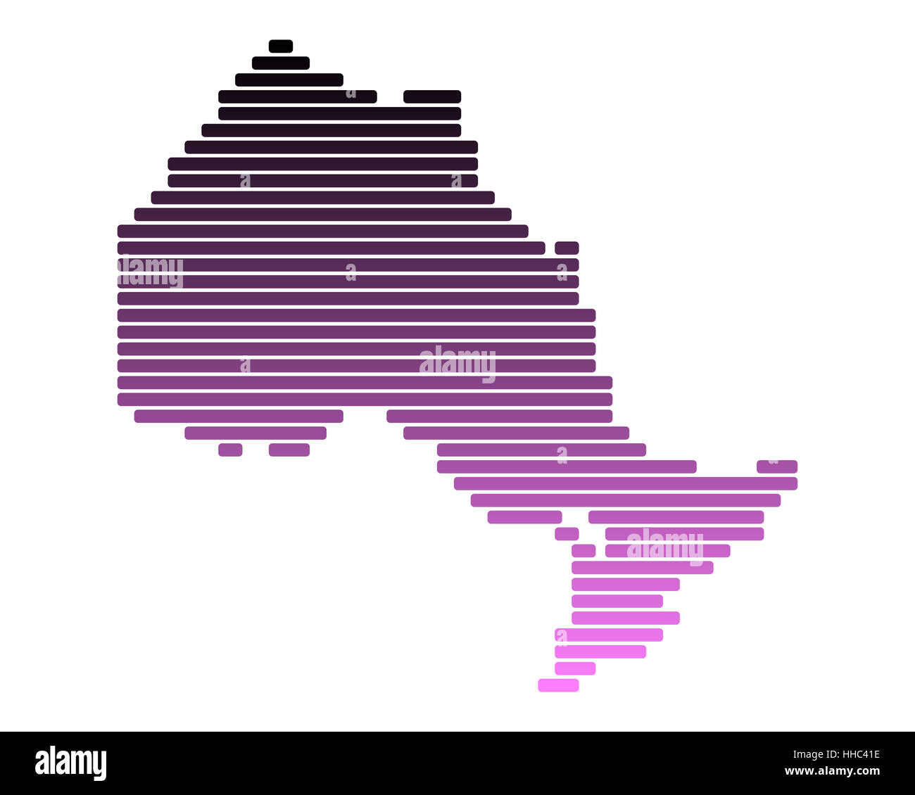 Ontario map hi-res stock photography and images - Alamy