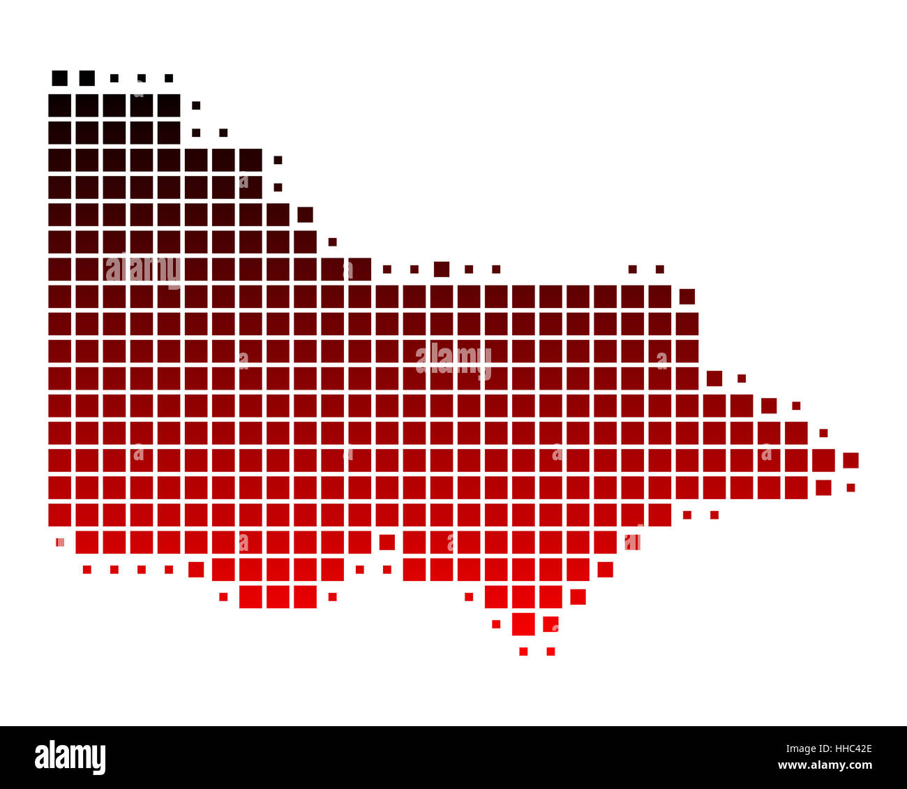 Map of victoria hi-res stock photography and images - Alamy