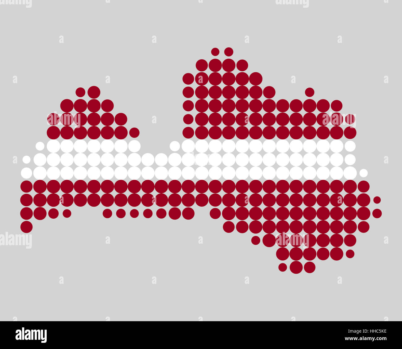 Latvia map flag hi-res stock photography and images - Alamy