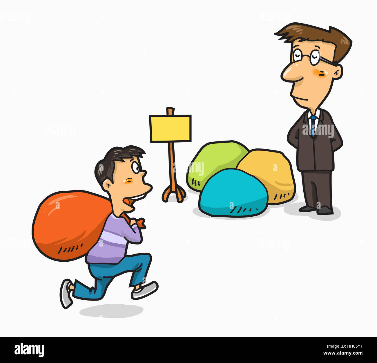 Satire cartoon hi-res stock photography and images - Alamy
