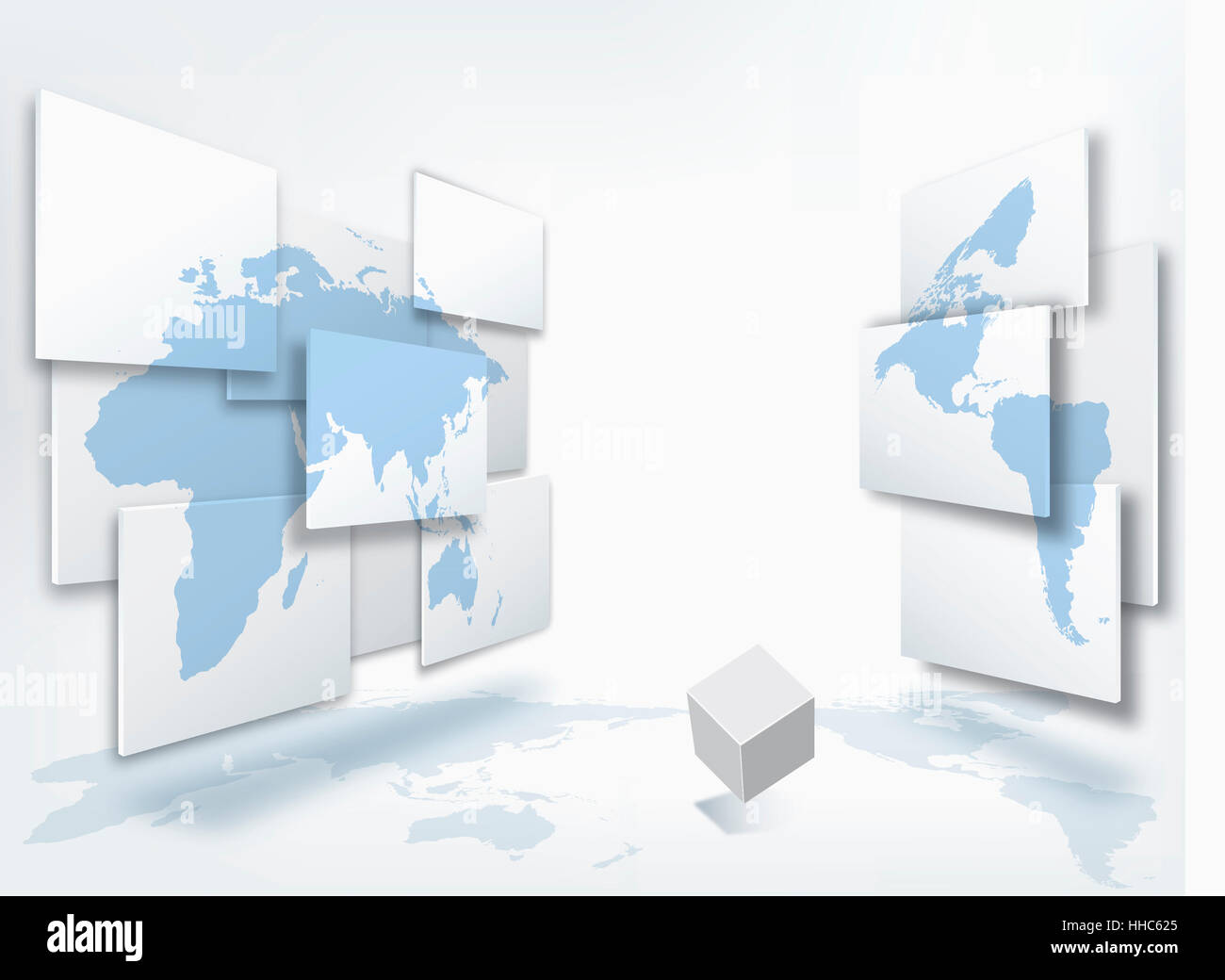 no people world map Stock Photo - Alamy