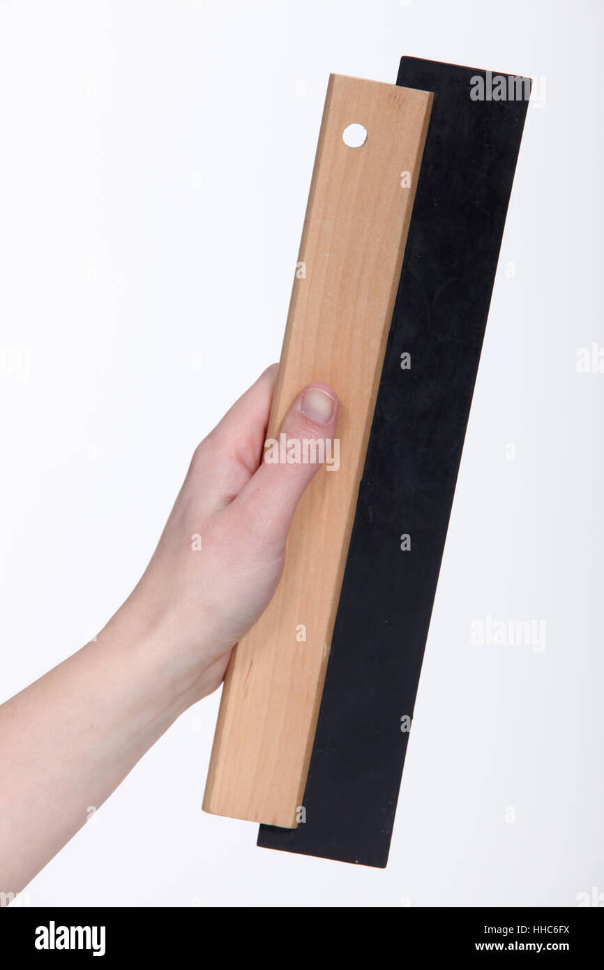 hand, tool, object, female, painting, vertical, hold, masonry, cut ...