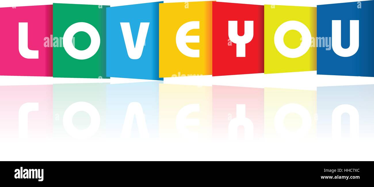 Word love love on Stock Vector Images - Alamy