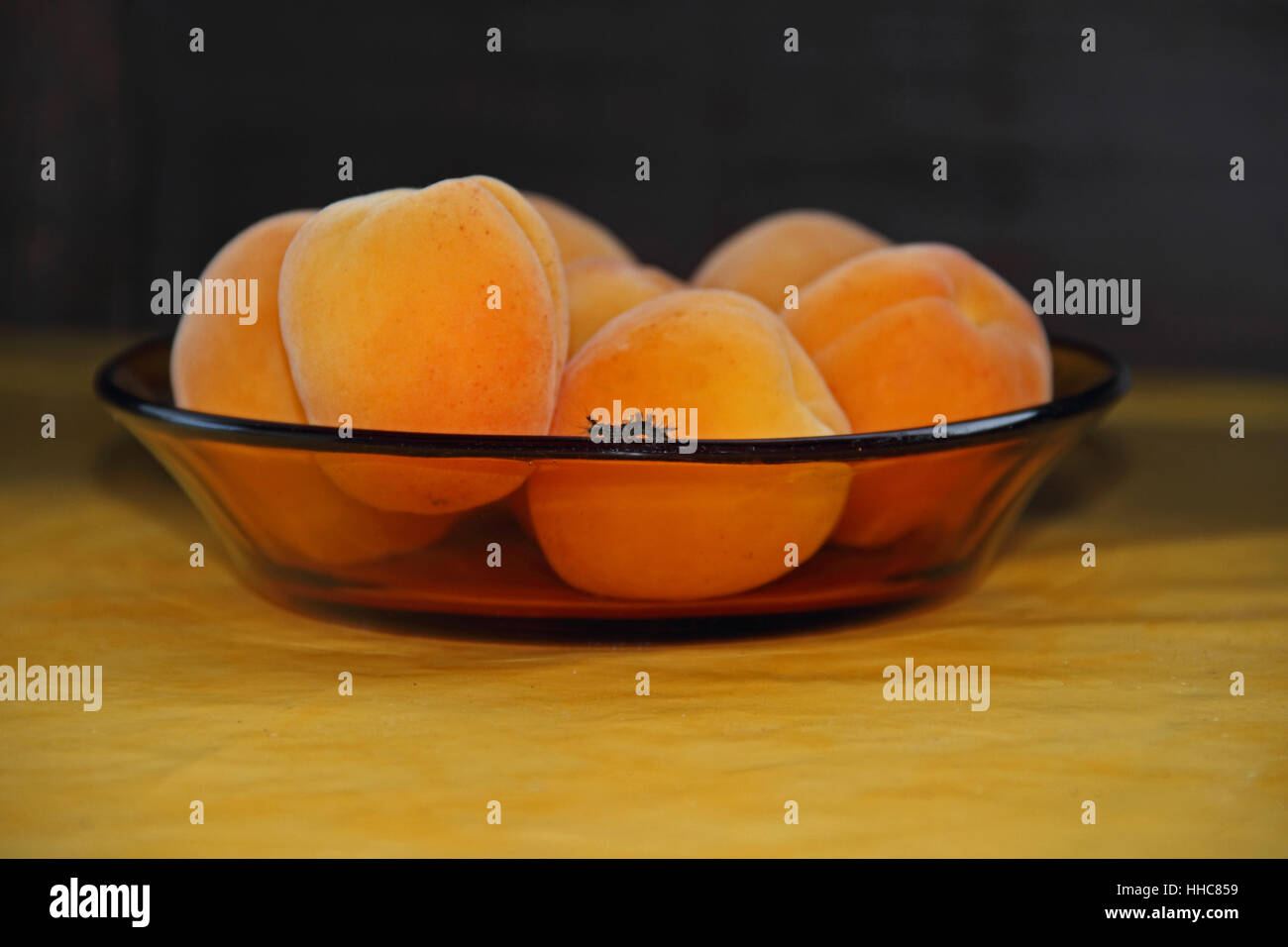 environment, enviroment, insect, fruit, plate, caterpillar, apricots ...