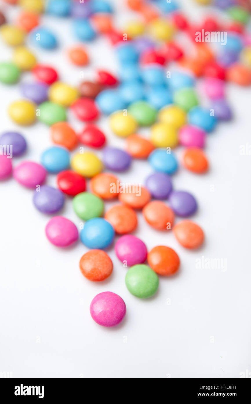 Tidbits against a white background Stock Photo - Alamy