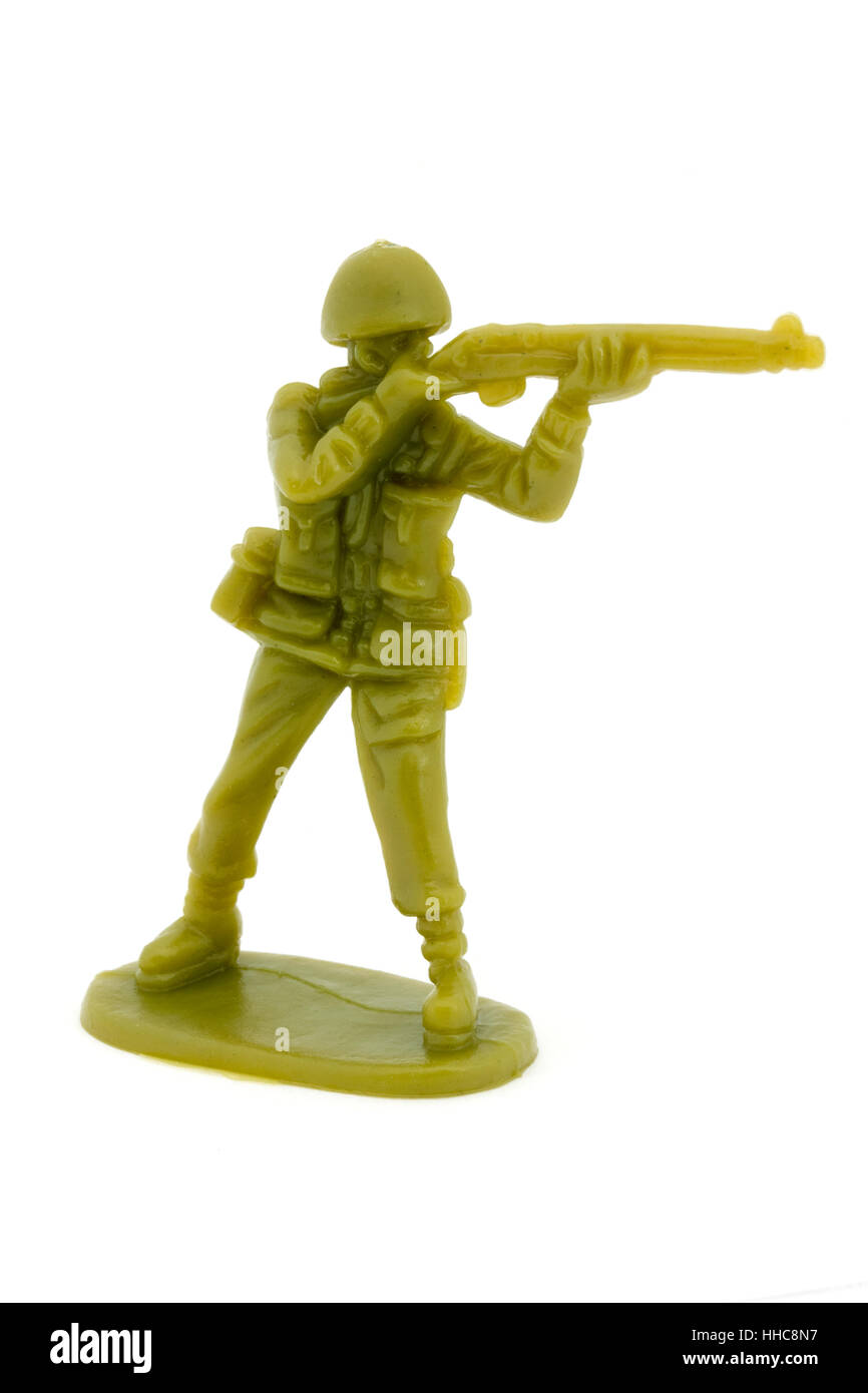 Posed plastic soldiers hi-res stock photography and images - Alamy