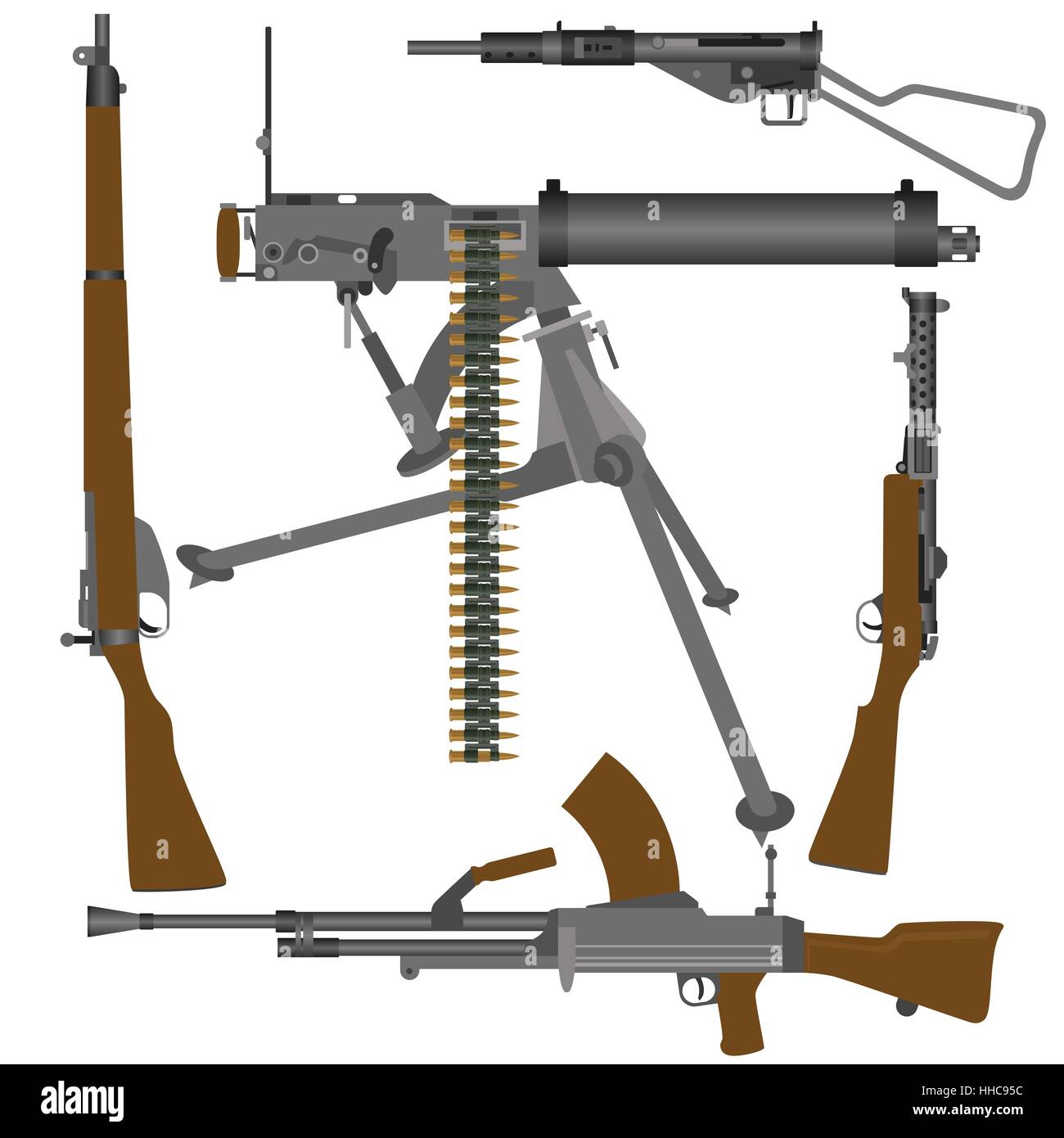 Small arms of the armed forces of Great Britain in World War II. The ...