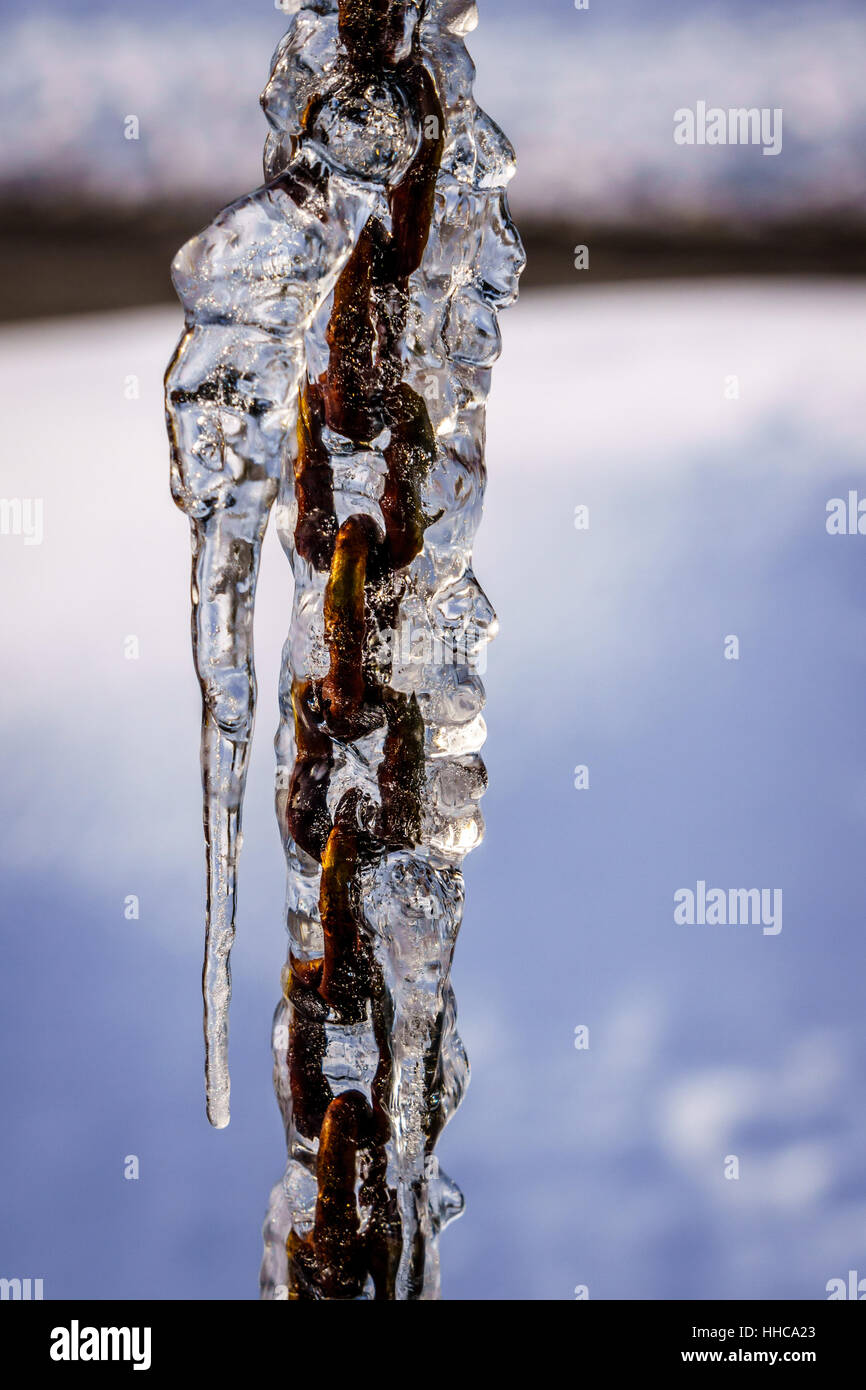 Dripping icicles melting icicle hanging hi-res stock photography and ...