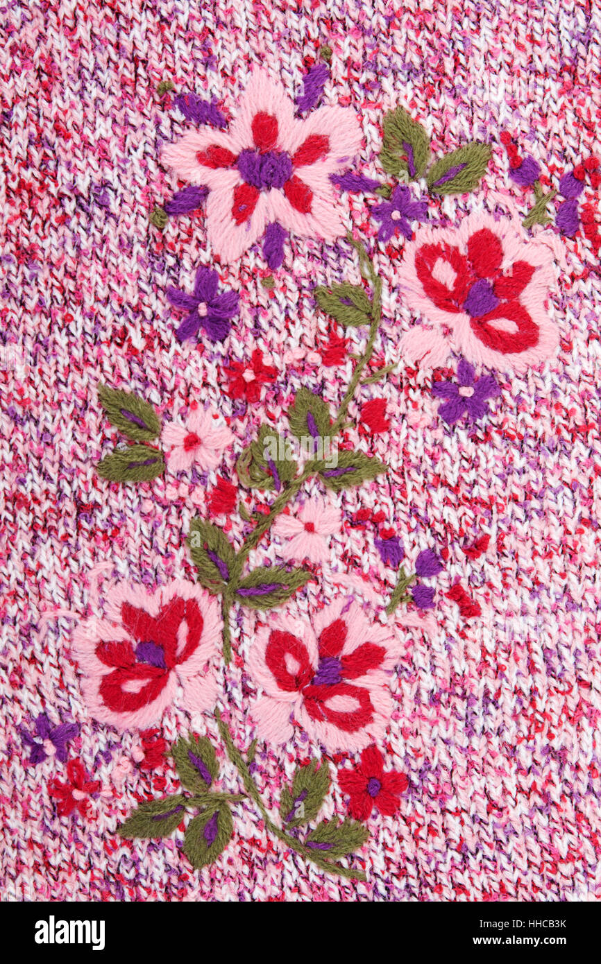 flower, plant, green, pattern, handmade, knitted, backdrop, background ...