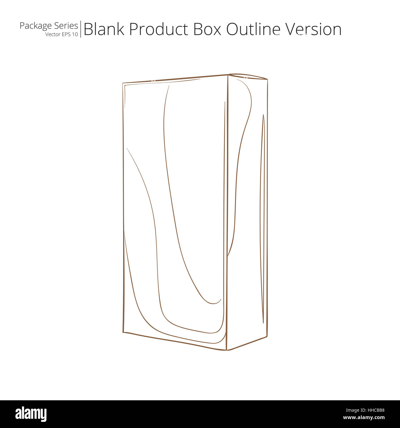 Box outline hi-res stock photography and images - Alamy