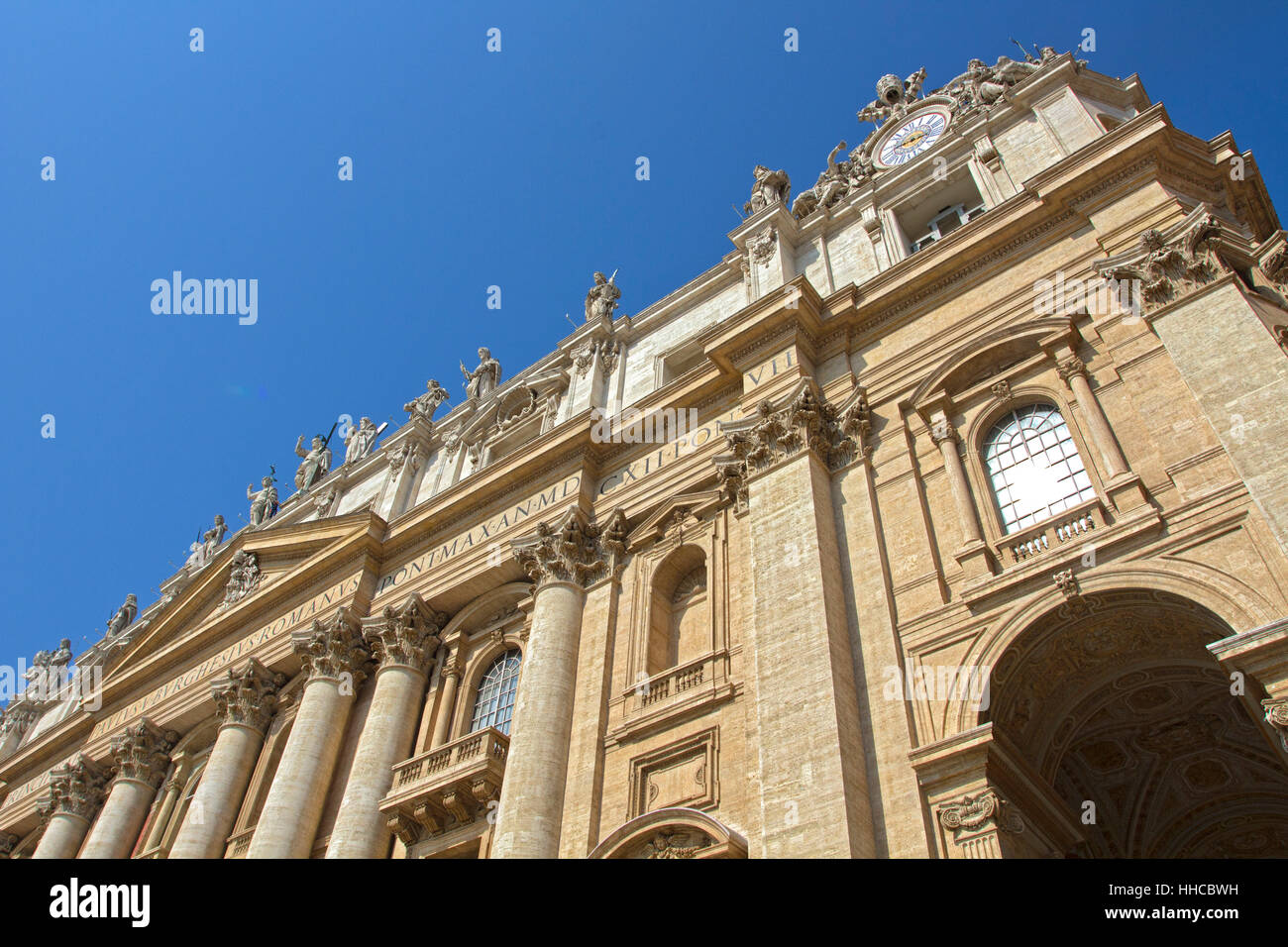 Clock rome hi-res stock photography and images - Alamy