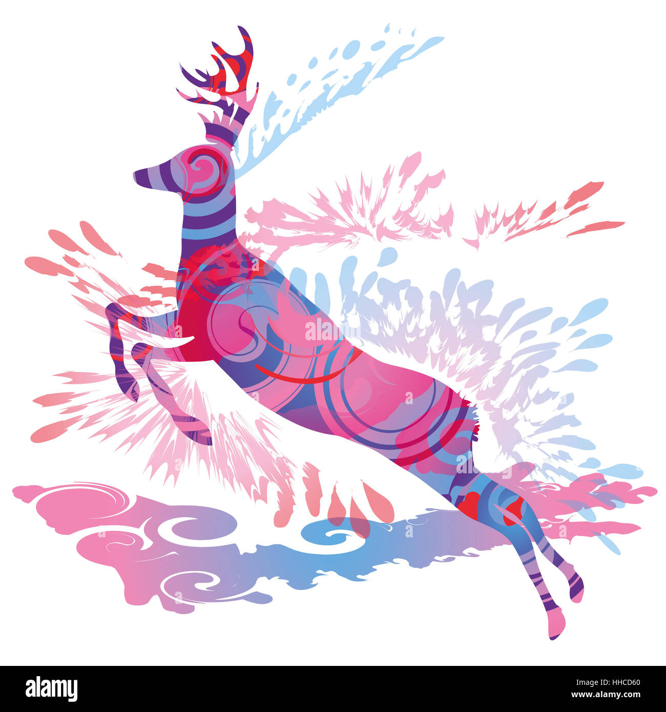 hunter, evening tendency, shot, hunts, backdrop, background, roe, hart ...