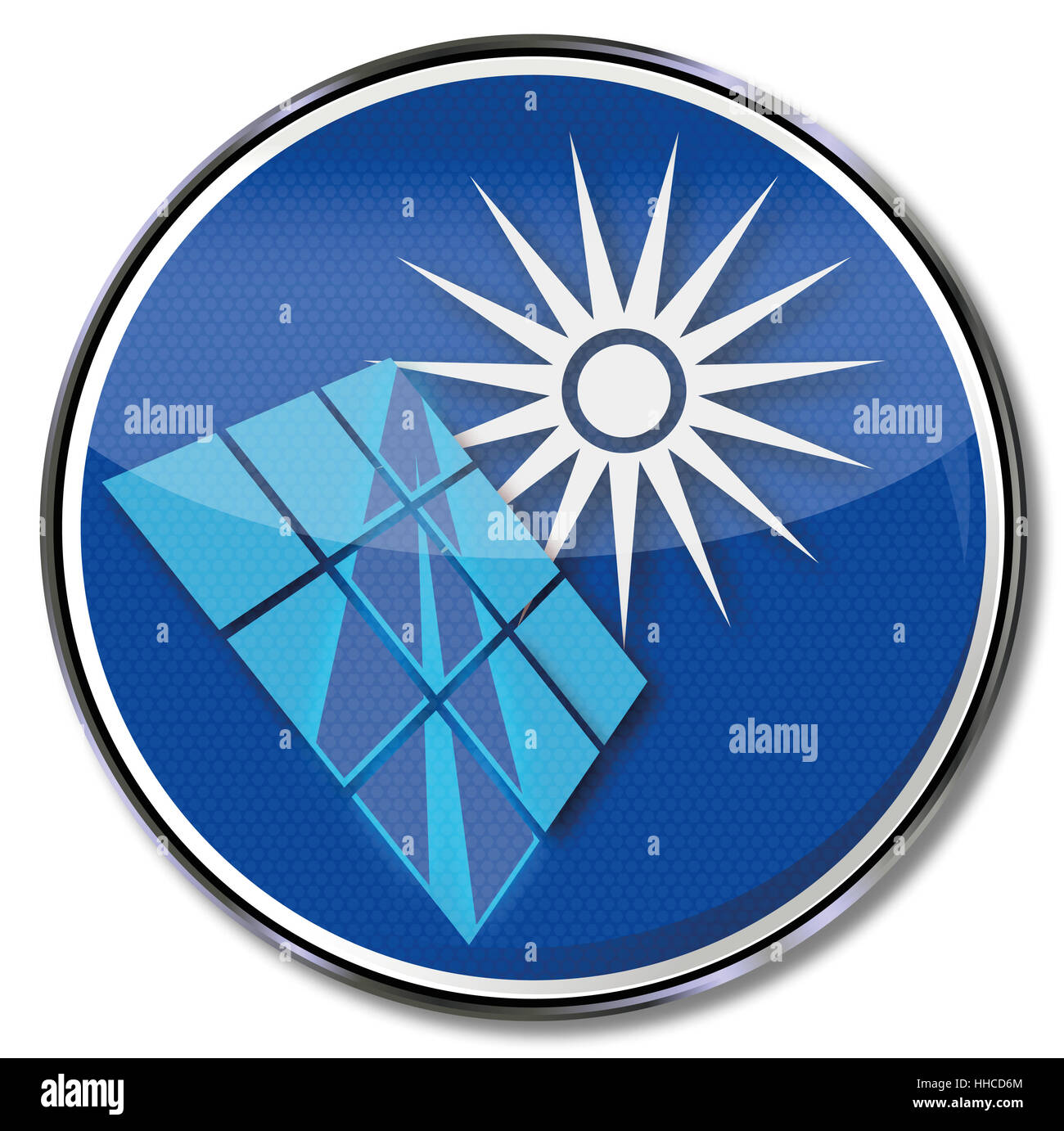 Solar plate icon hi-res stock photography and images - Alamy