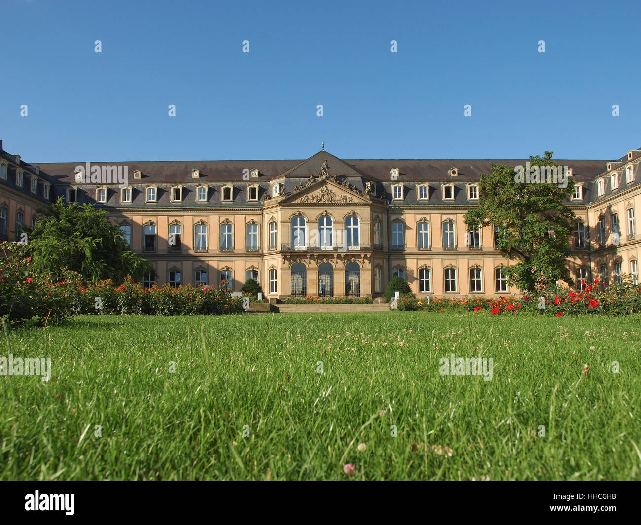 new, germany, german federal republic, stuttgart, castle, chateau ...