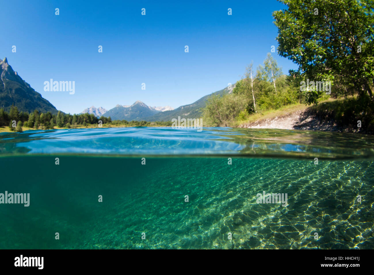 alps, underwater, dive, diving sports, mountain lake, fresh water, lake ...