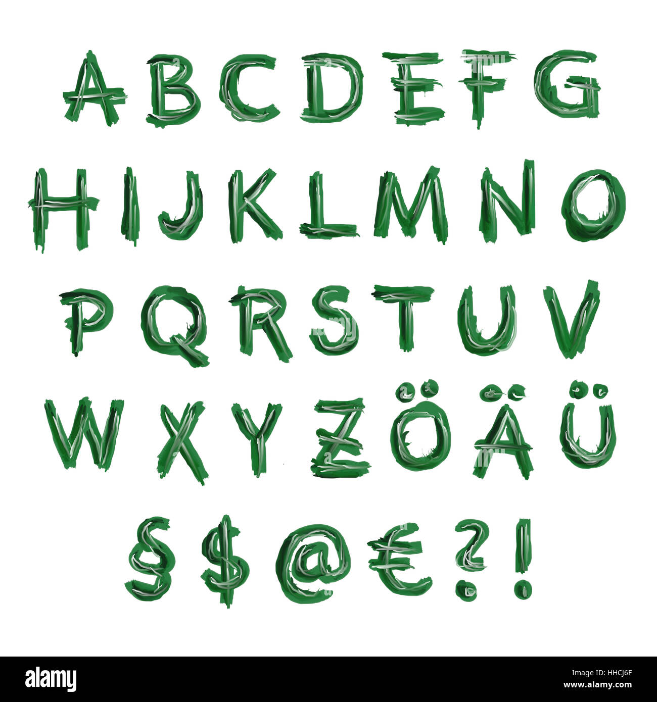 German Alphabet To English Translation