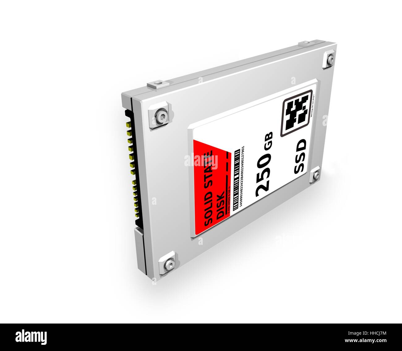 solid state disk 3d Stock Photo - Alamy
