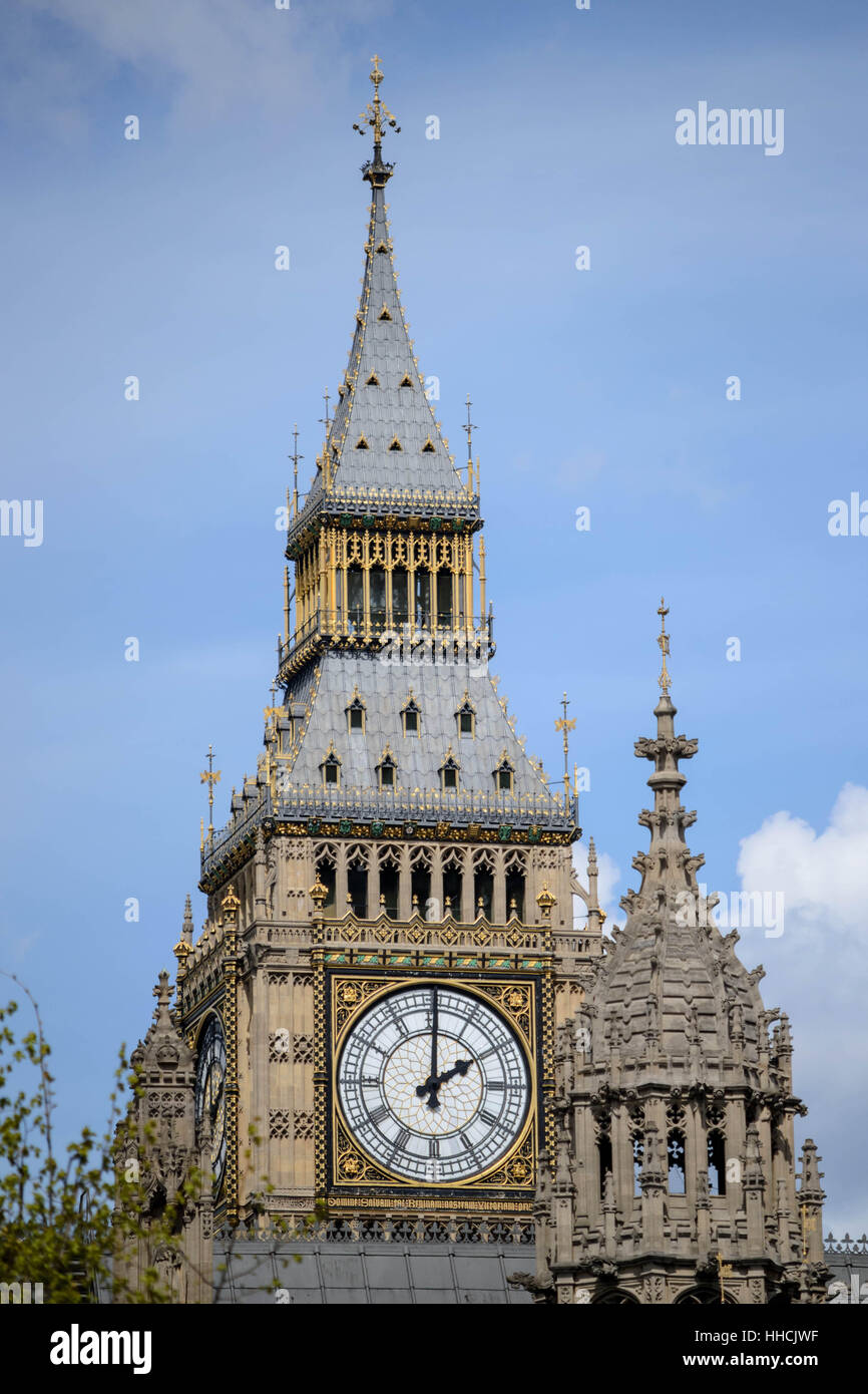 The Big Ben is part of the structure of the Houses of Parliament in ...