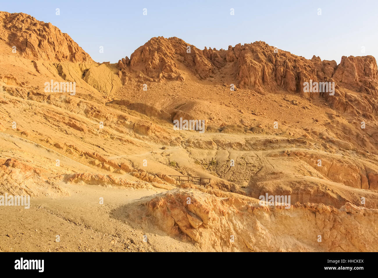 Desert landscape in North Africa Stock Photo - Alamy