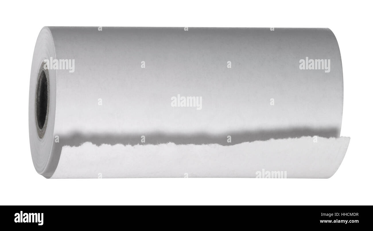 studio photography of a white paper coil in white back Stock Photo - Alamy