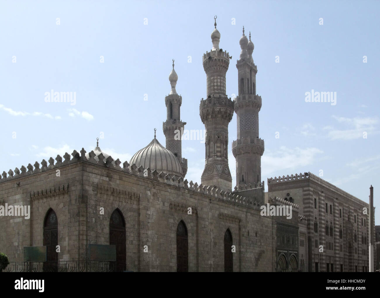 El azhar mosque minarets hi-res stock photography and images - Alamy