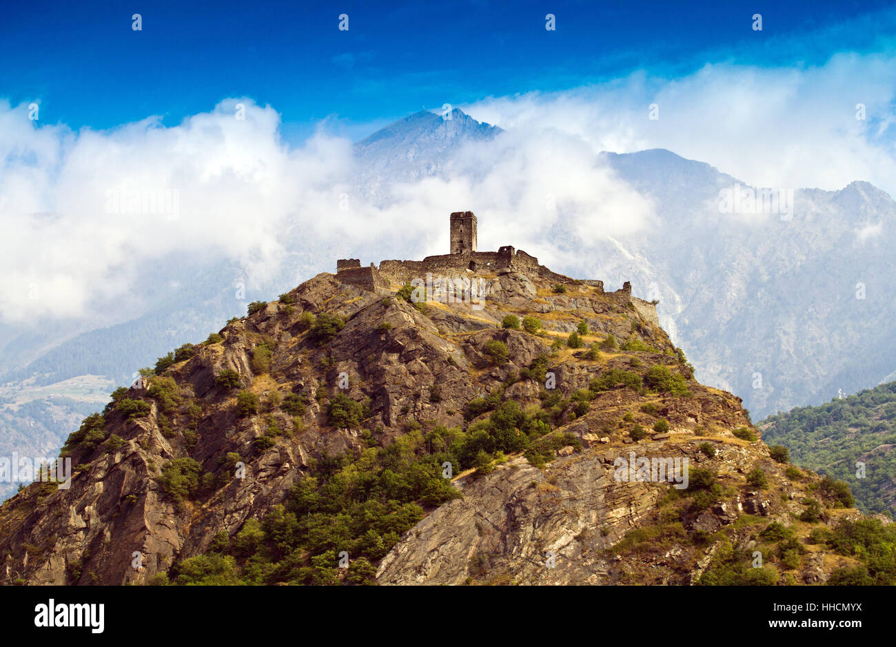 blue, tower, travel, historical, church, monument, famous, tree, hill ...