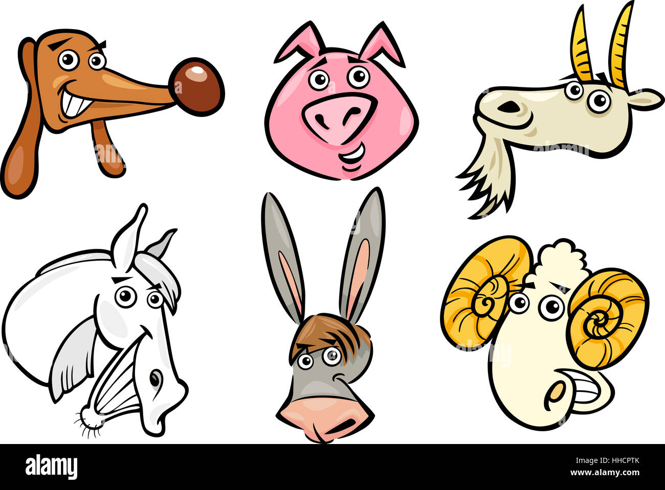 horse, goat, dog, ram, farm, donkey, cartoon, pig, laugh, laughs ...