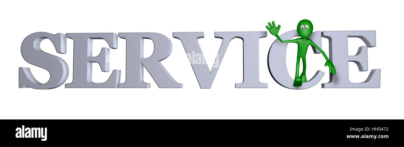 service, comic, person, letters, word, illustration, doll, offer ...