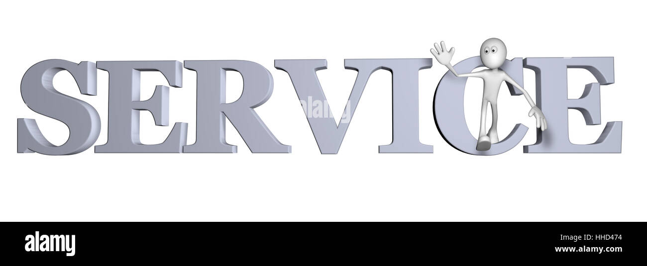 service, comic, person, letters, word, illustration, doll, offer ...